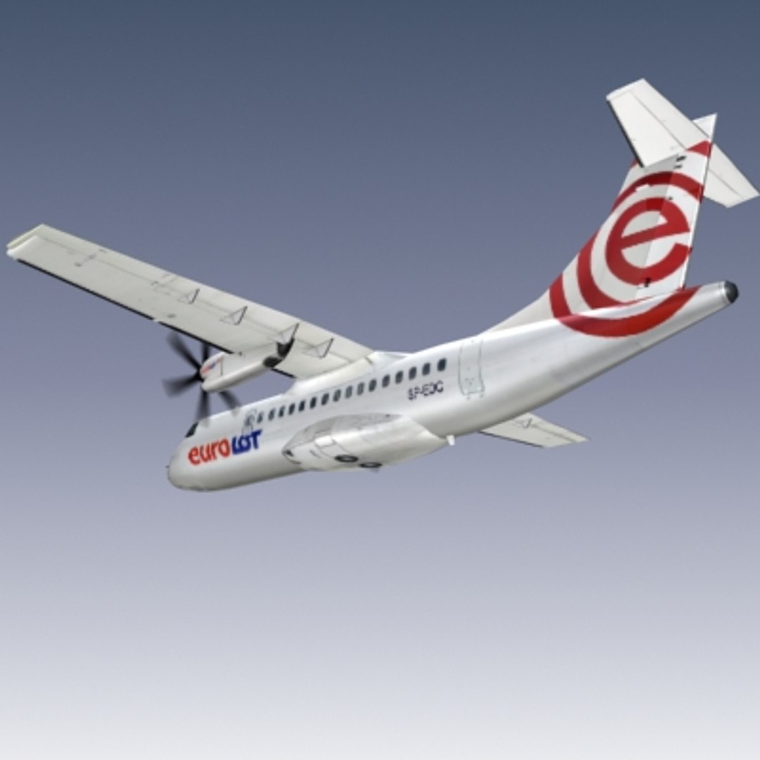 3d Model Atr 42 42-500