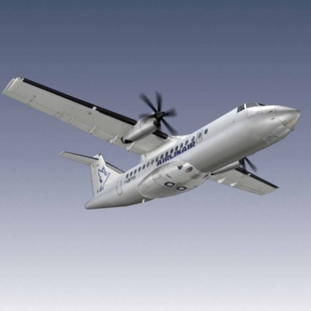 3d Model Atr 42 42-500