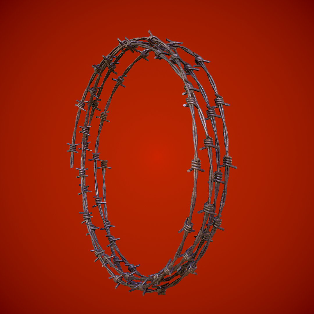 3D Barbed Wire PBR Collection model - TurboSquid 1971410