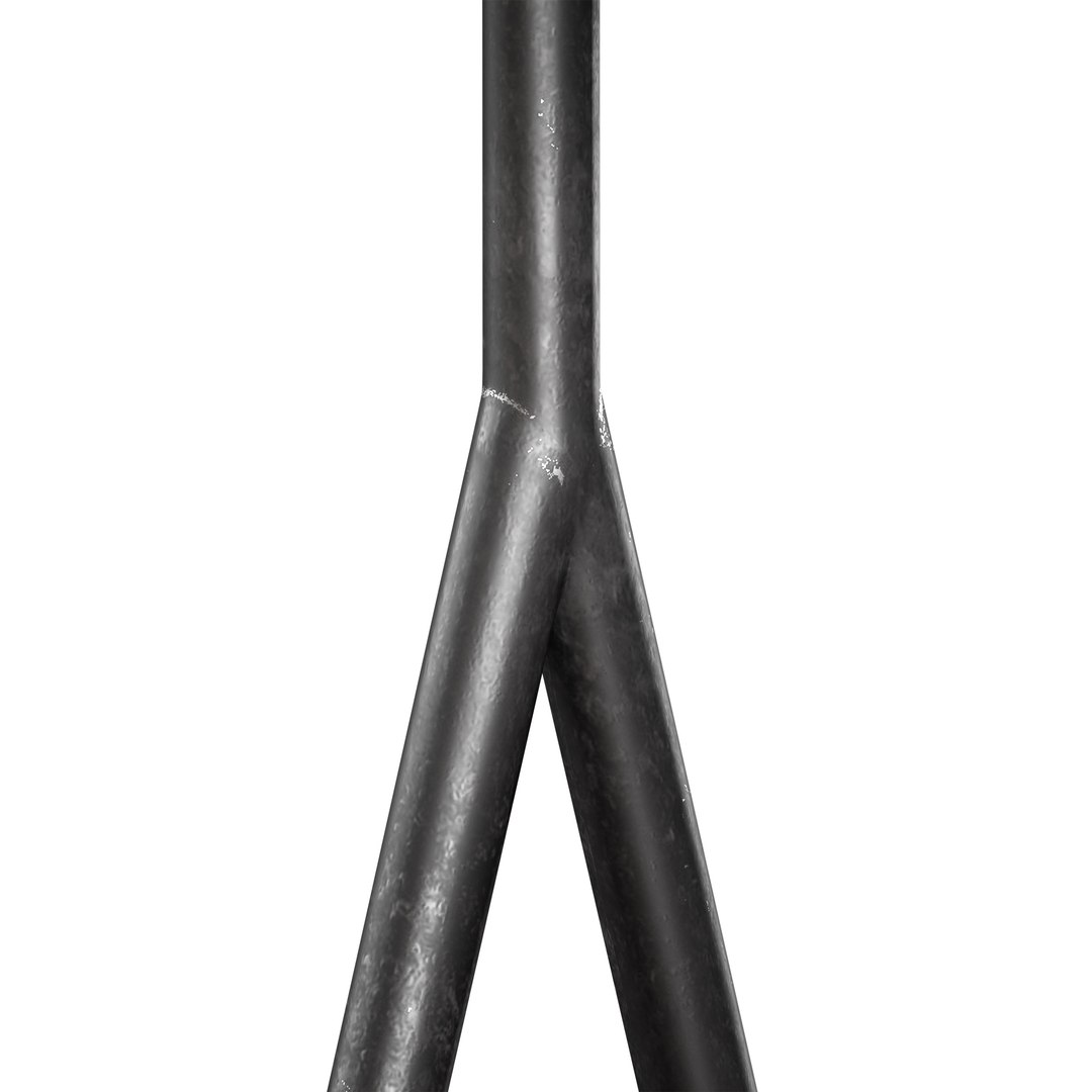 Metal Hanger With Hangers 3D - TurboSquid 2033358