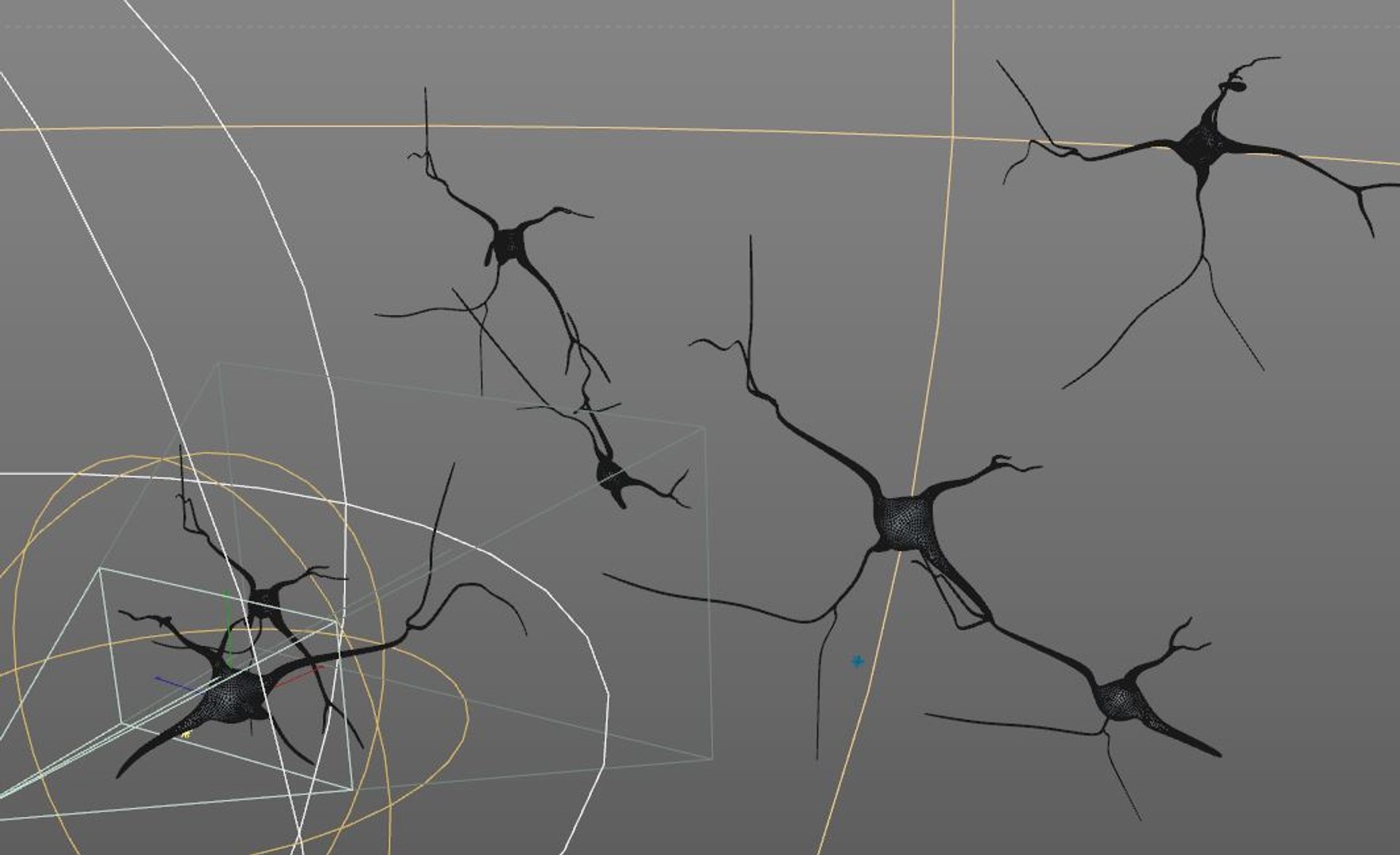 Brain Neuron 3D - TurboSquid 1213482