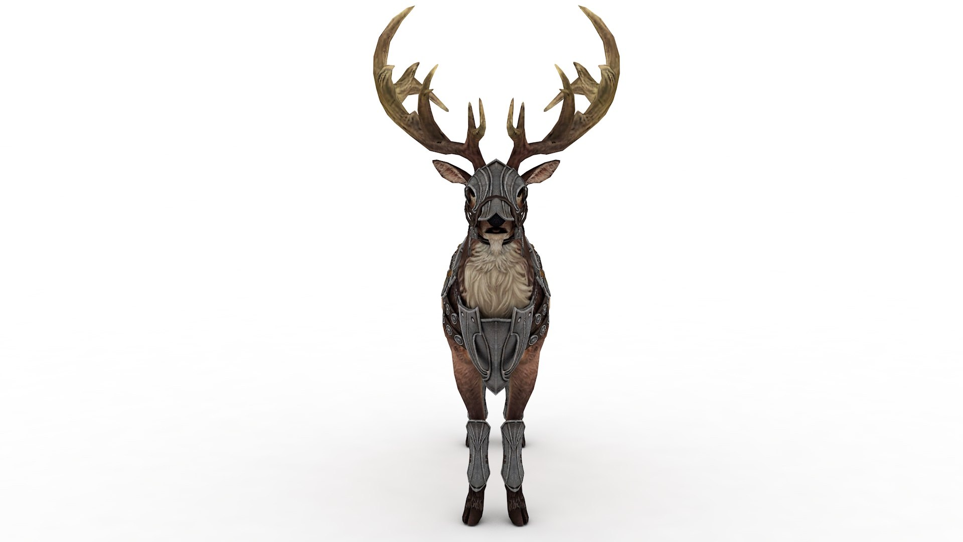 Armoured Giant Deer 3D - TurboSquid 2391597