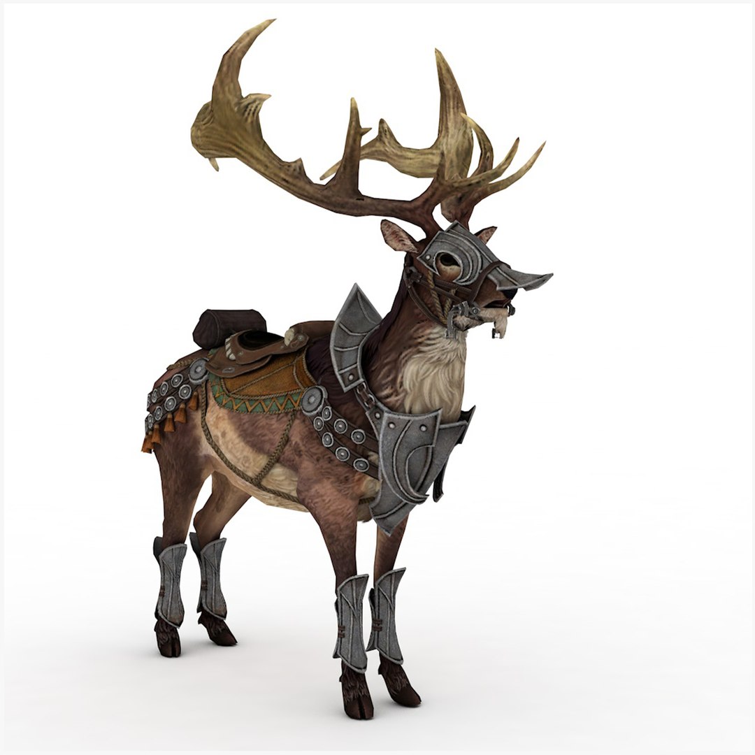 Armoured Giant Deer 3D - TurboSquid 2391597