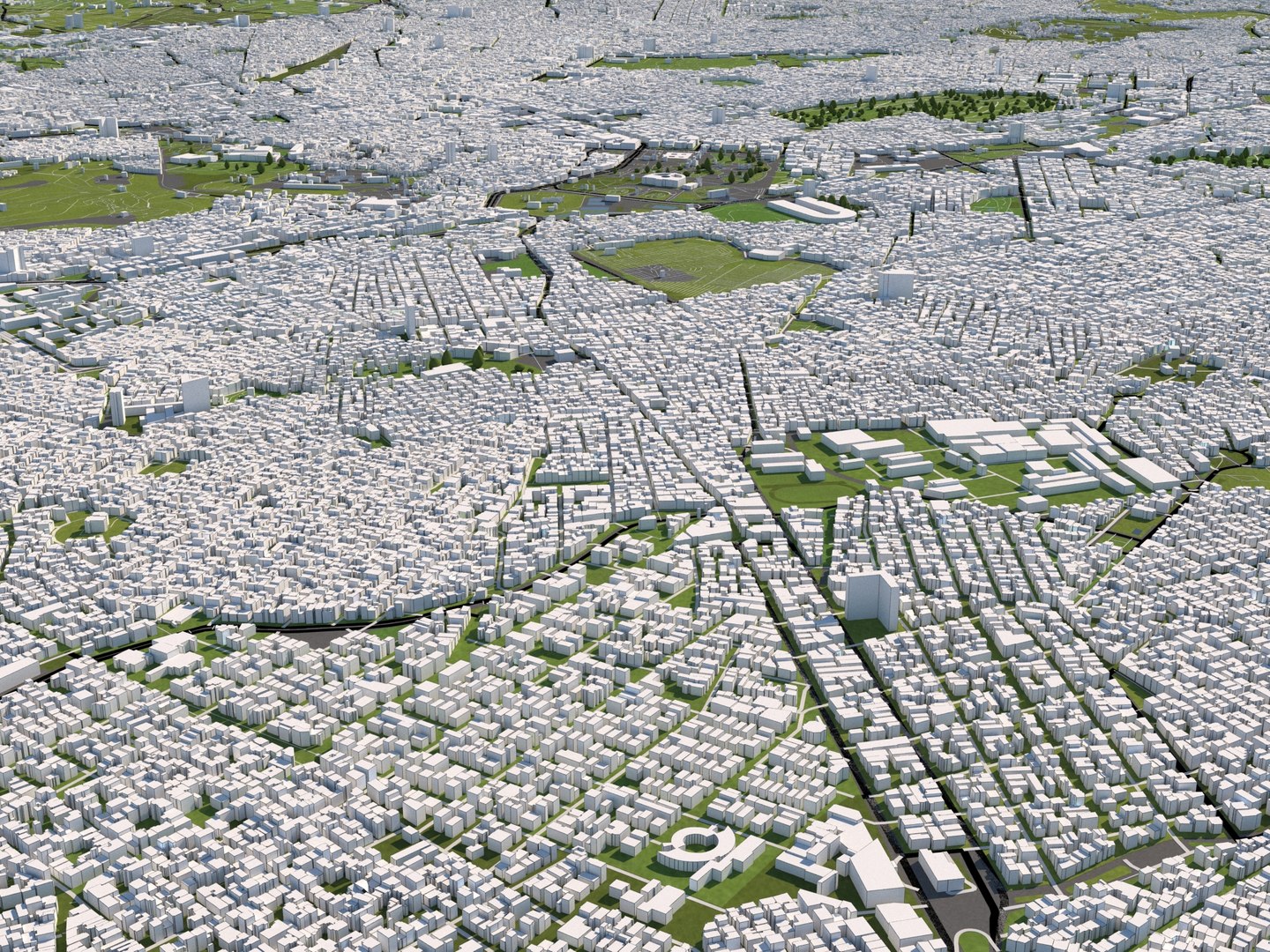 Buildings Houses Maps Model - TurboSquid 1620965