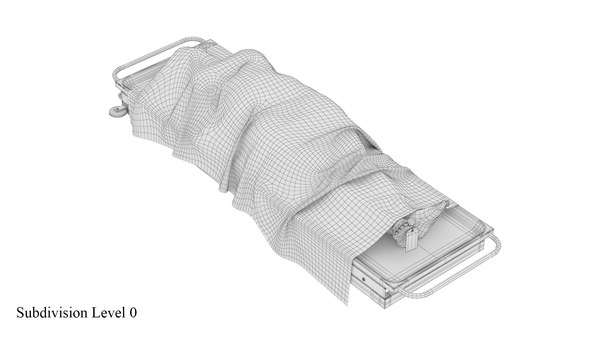 3D model realistic dead body covered - TurboSquid 1447539