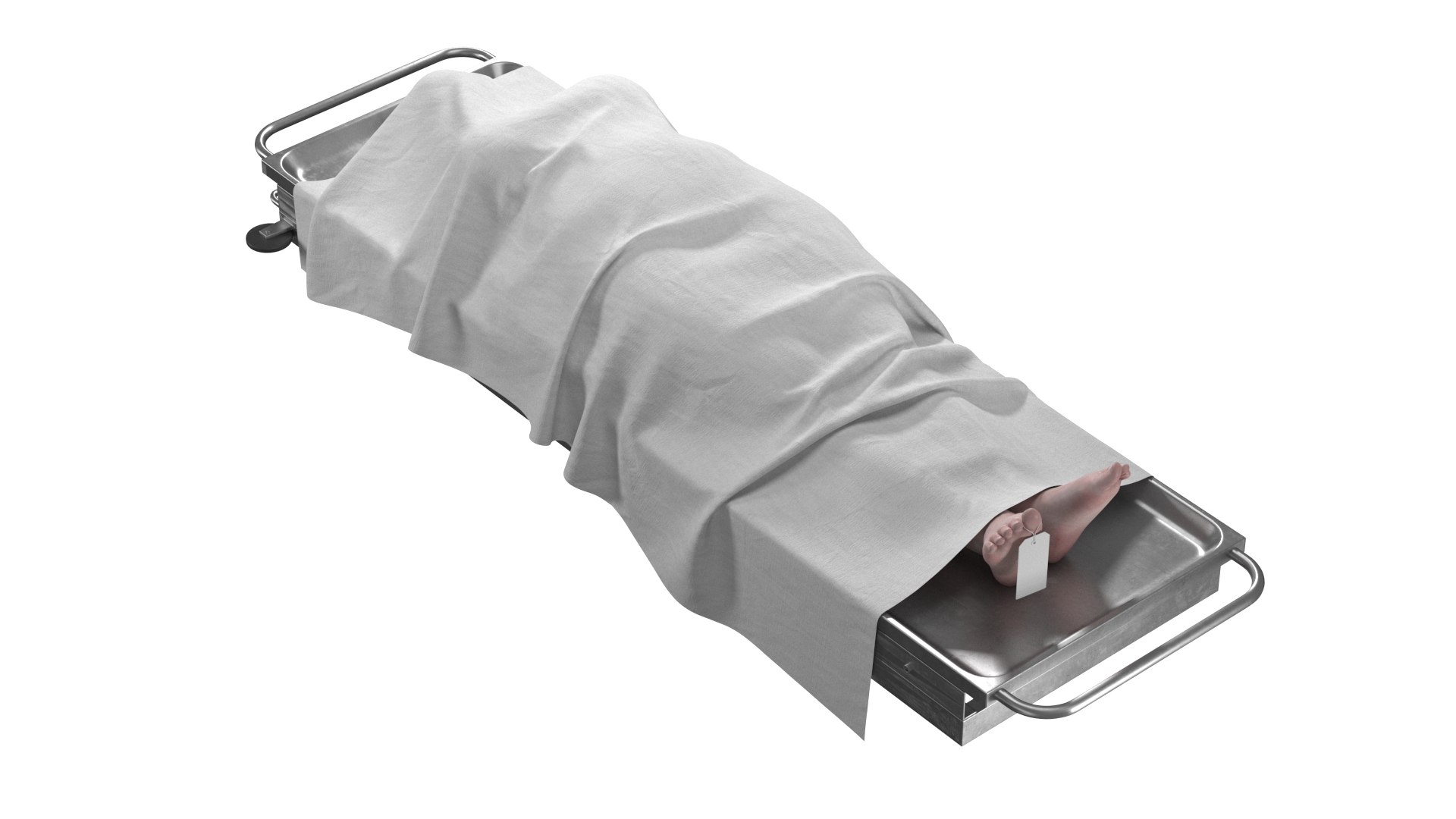 3D Model Realistic Dead Body Covered - TurboSquid 1447539