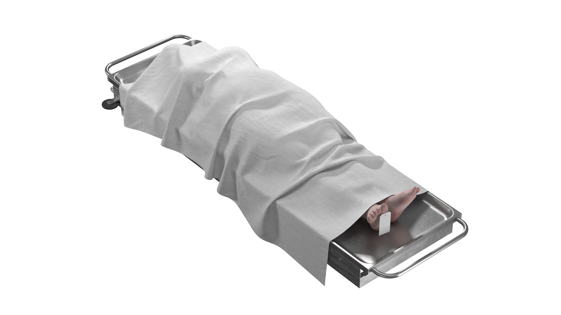 3D Model Realistic Dead Body Covered - TurboSquid 1447539