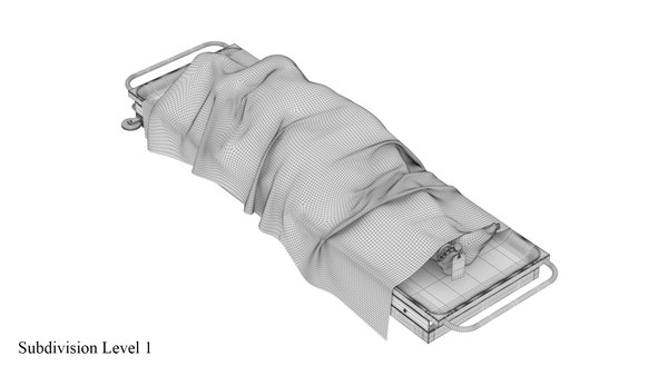 3D model realistic dead body covered - TurboSquid 1447539