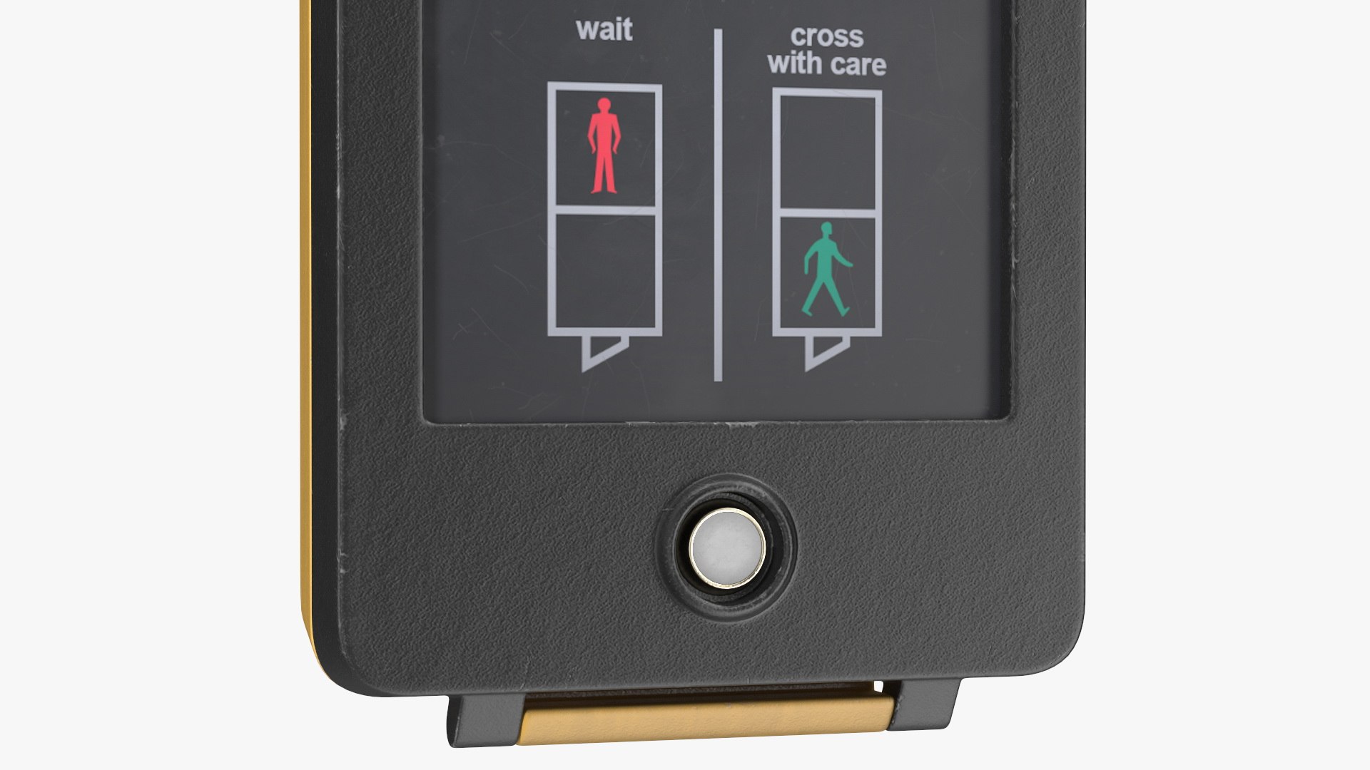London Pedestrian Crosswalk Button Off 3D - TurboSquid 2045385