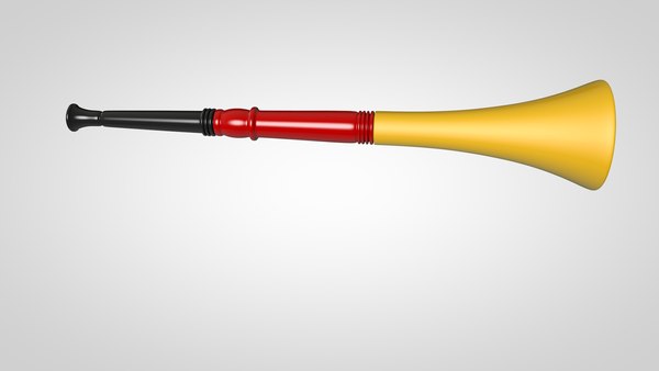 vuvuzela 3d model