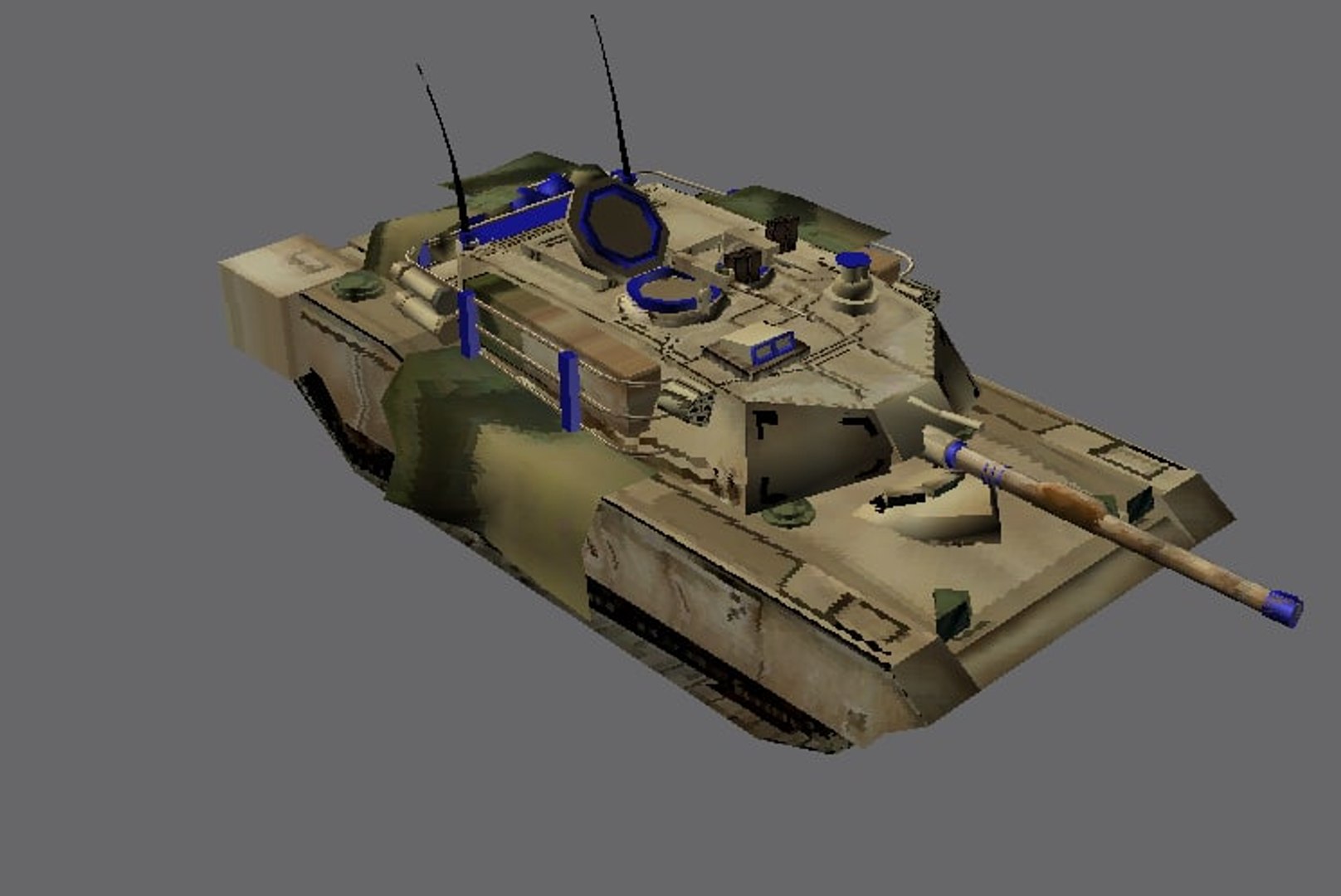 M1a2 Abrams 3d Model