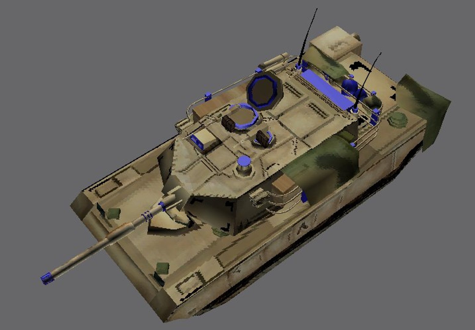 M1a2 Abrams 3d Model