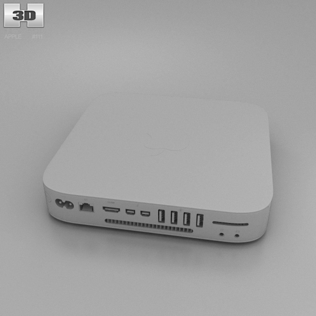 3D mac apple mini model - TurboSquid 1247073