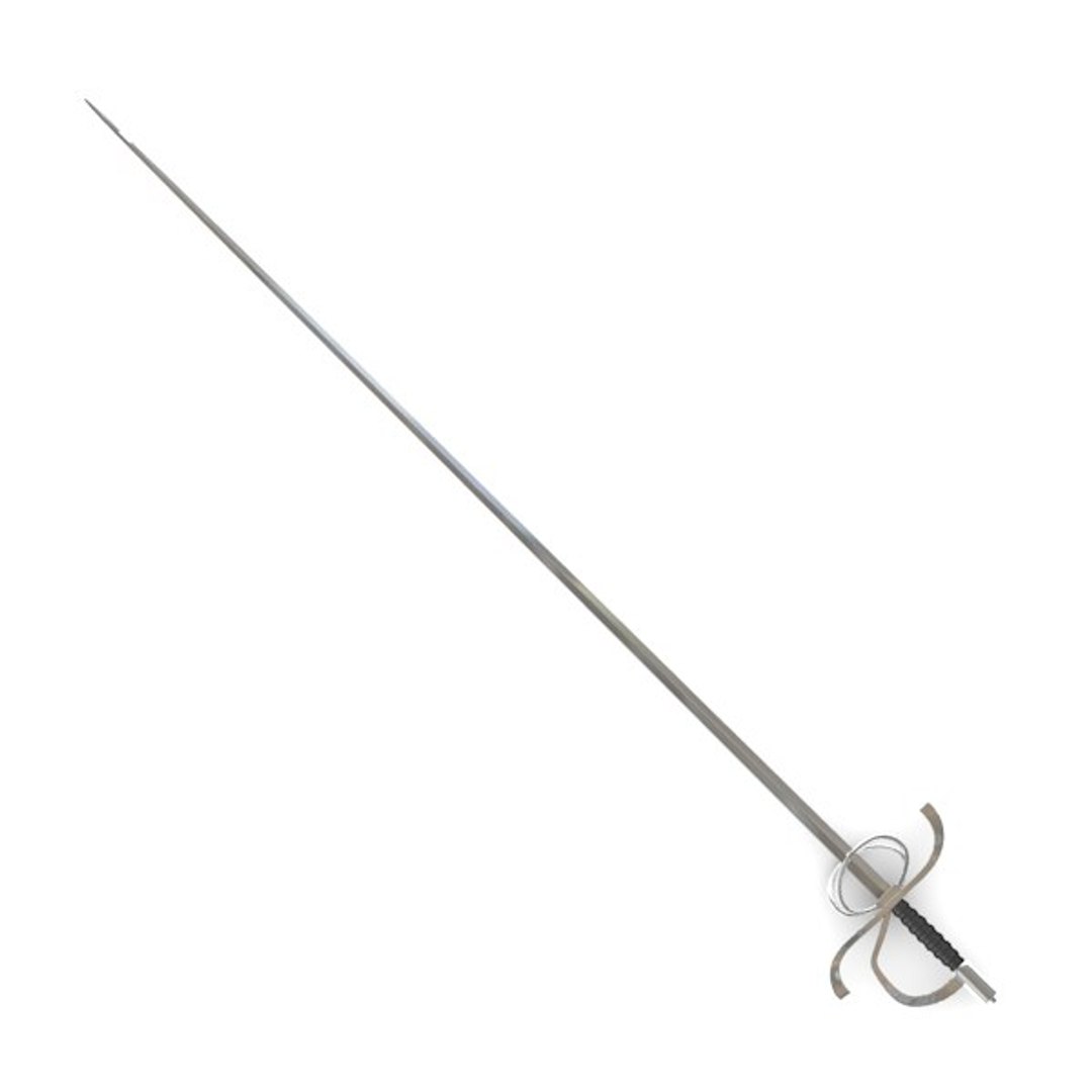 3D rapier - TurboSquid 570293