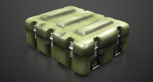 3d model military case