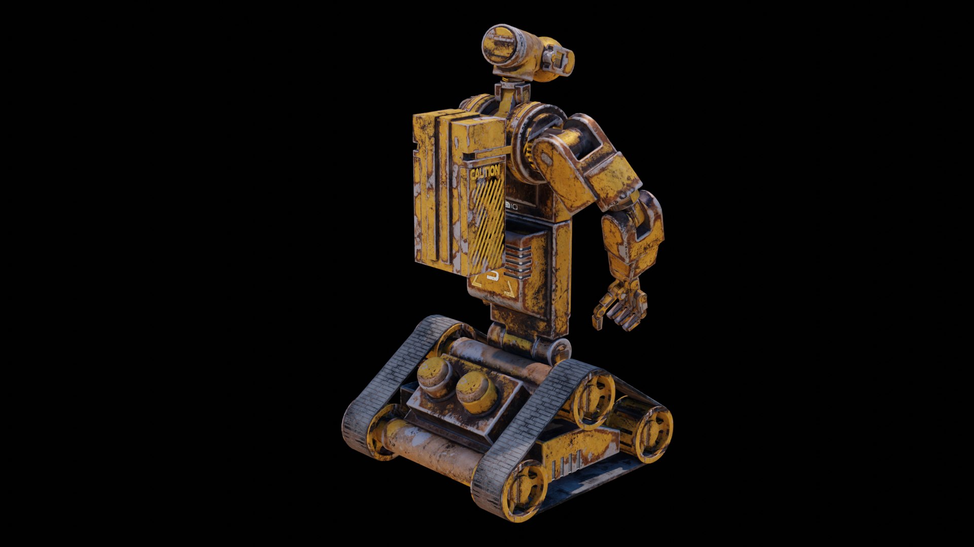 Rusty Robot Model - TurboSquid 2243487