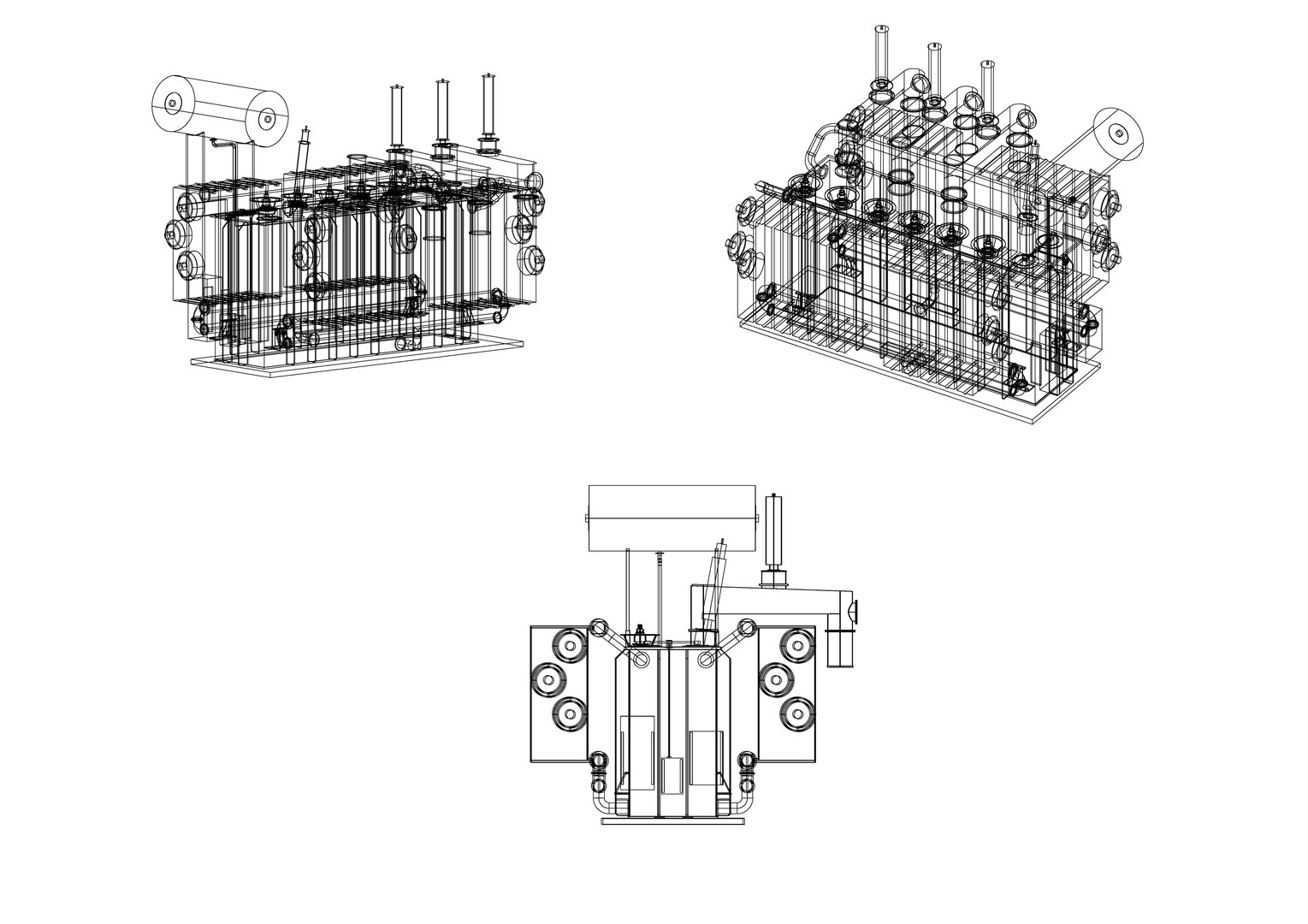 Power Transformer 3D Model - TurboSquid 2039694