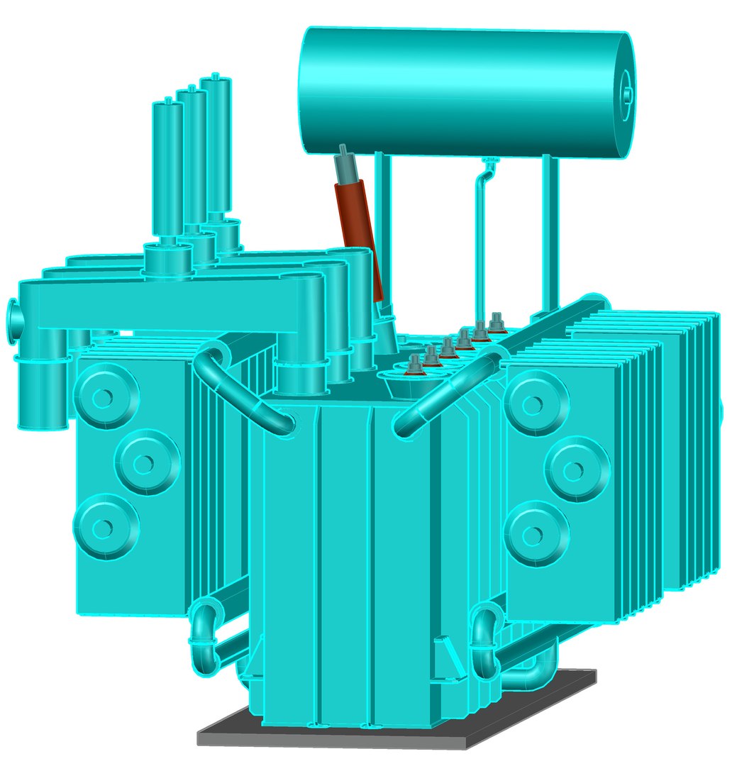 Power Transformer 3D Model - TurboSquid 2039694