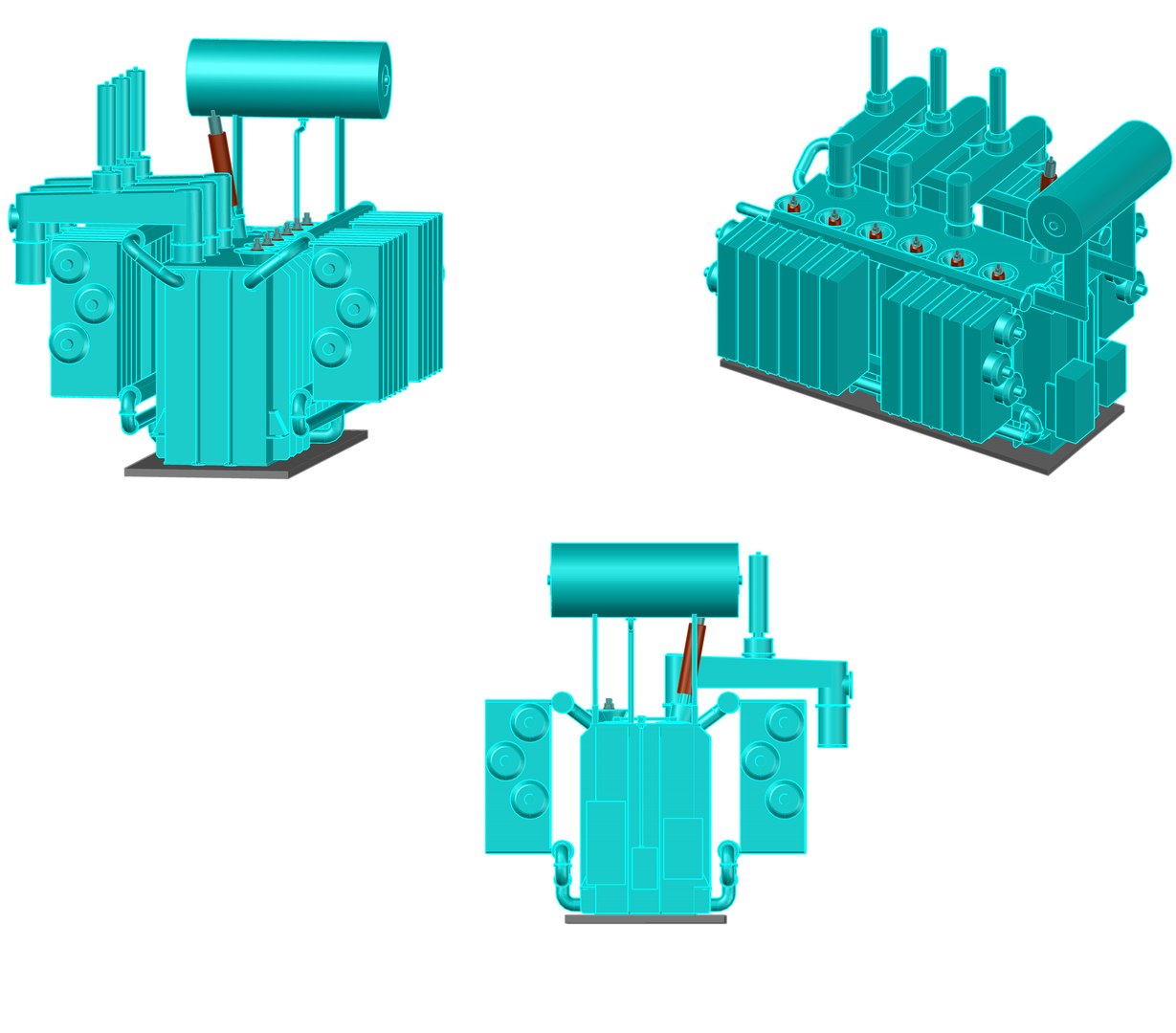 Power Transformer 3D model - TurboSquid 2039694