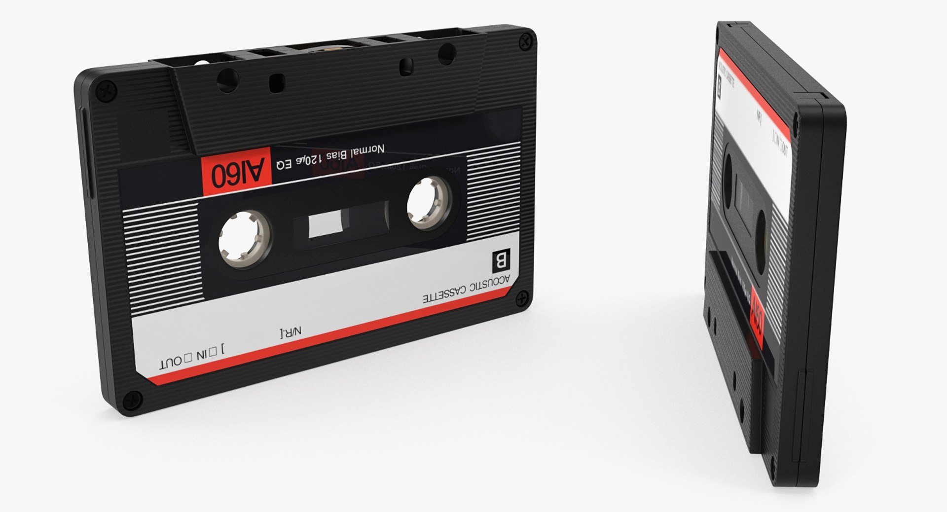 3D Cassette Tape Model - TurboSquid 1253310
