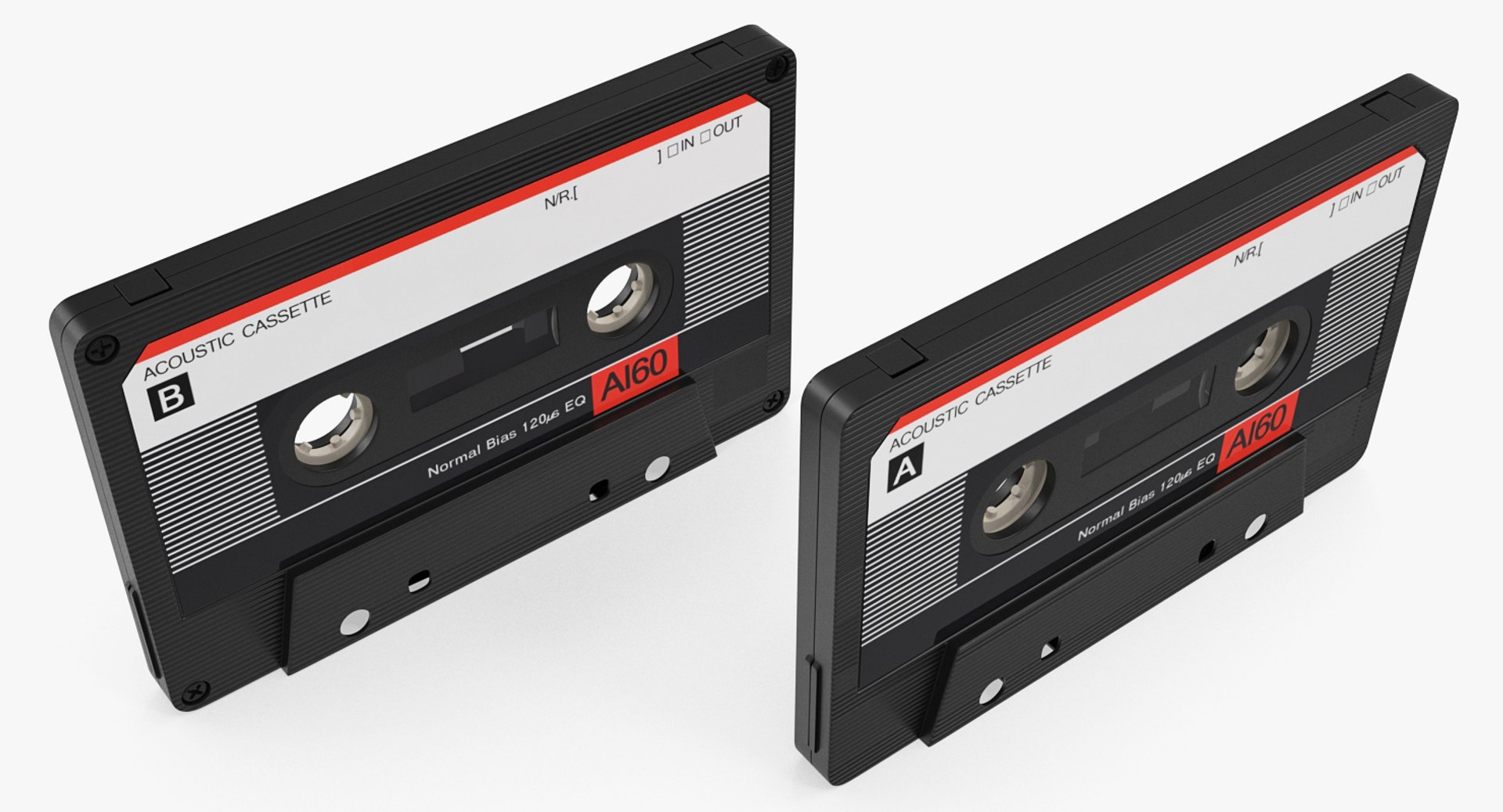 3D Cassette Tape Model - TurboSquid 1253310