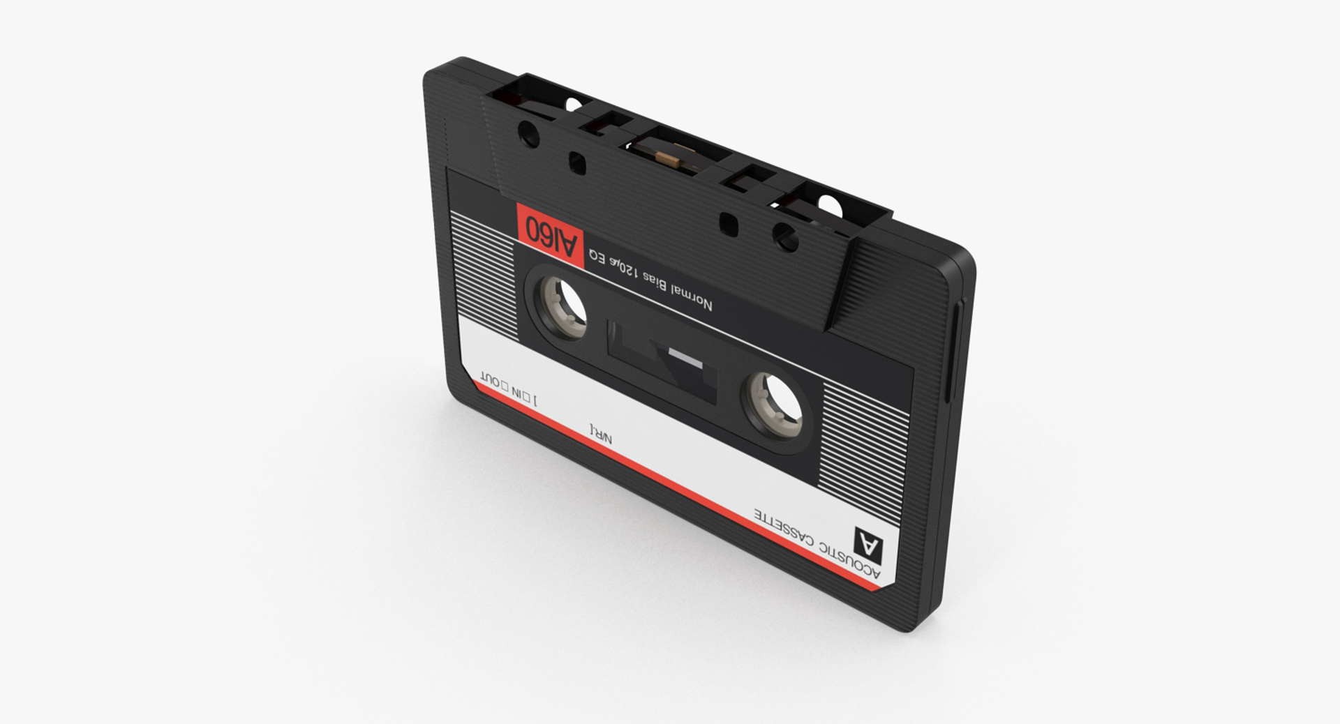 3D Cassette Tape Model - TurboSquid 1253310