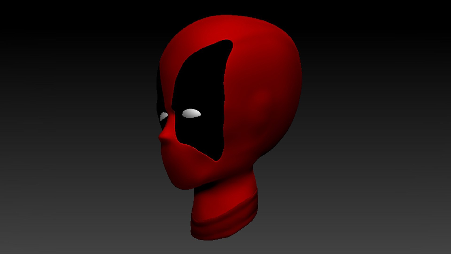 Deadpool Head Model - TurboSquid 2046753