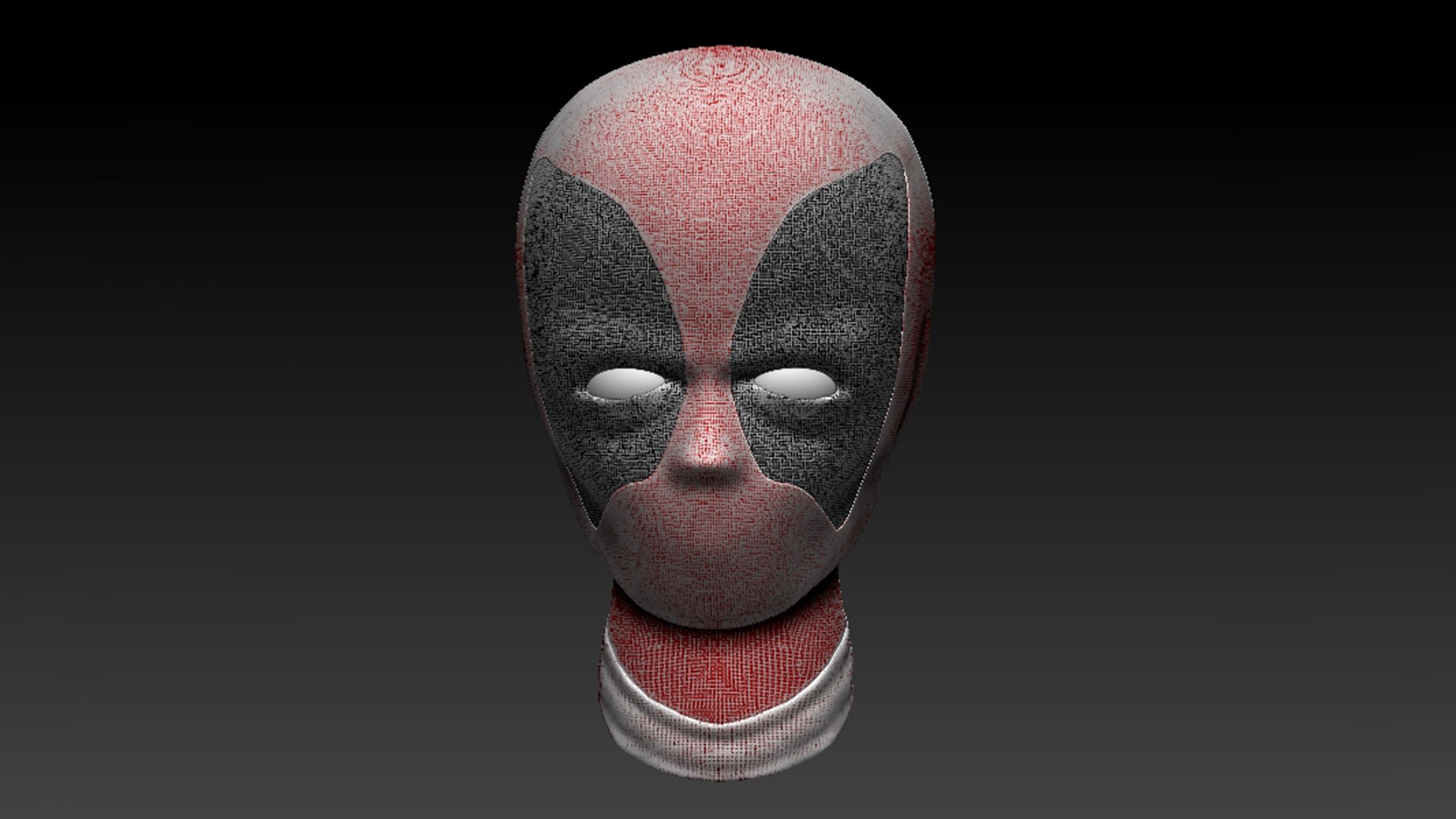 Deadpool Head Model - TurboSquid 2046753