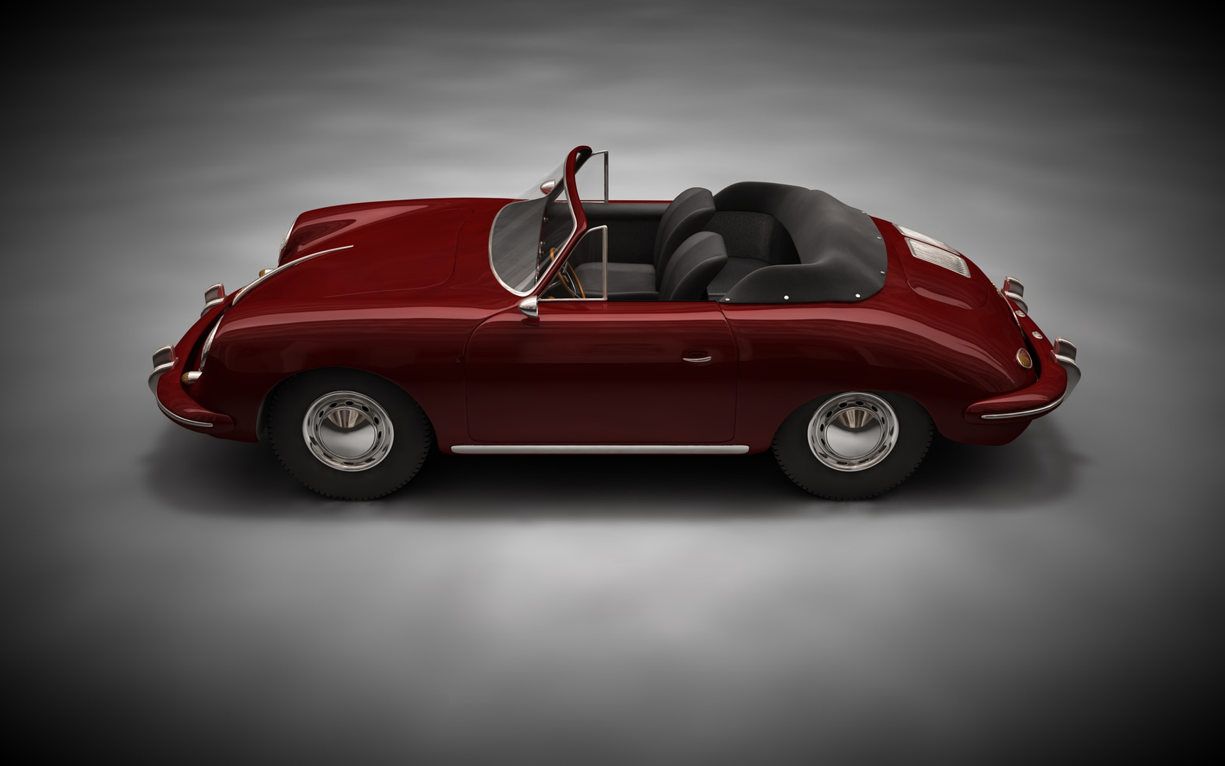 3D Porsche 356B Cabriolet - TurboSquid 2024671