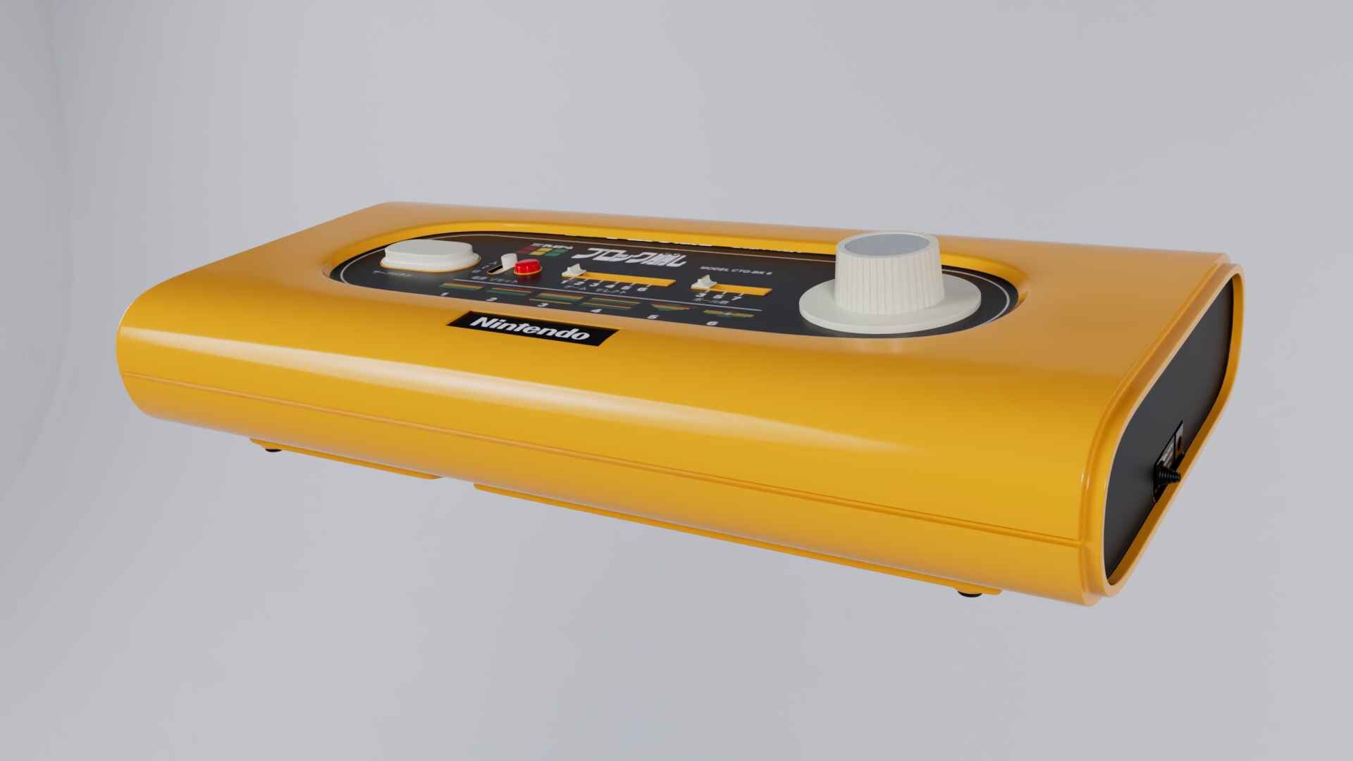 Nintendo ColorTV Game Block Breaker 3D Model - TurboSquid 2341970