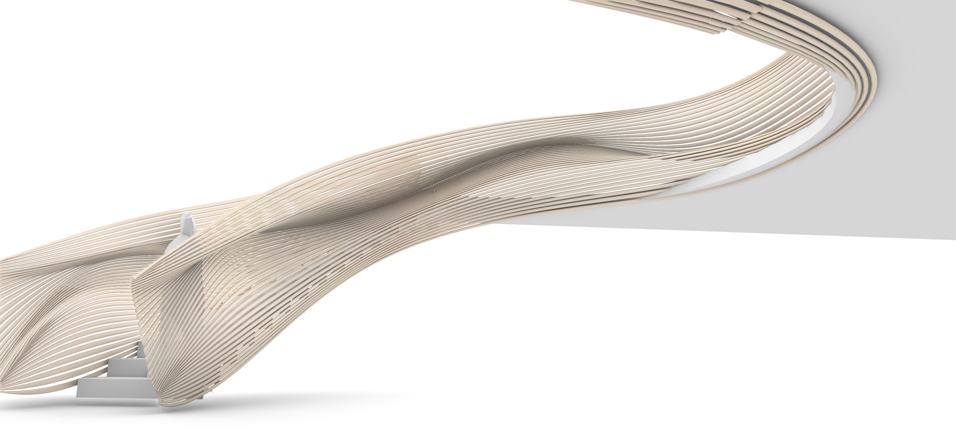 Parametric Stair 3D Model - TurboSquid 1817015