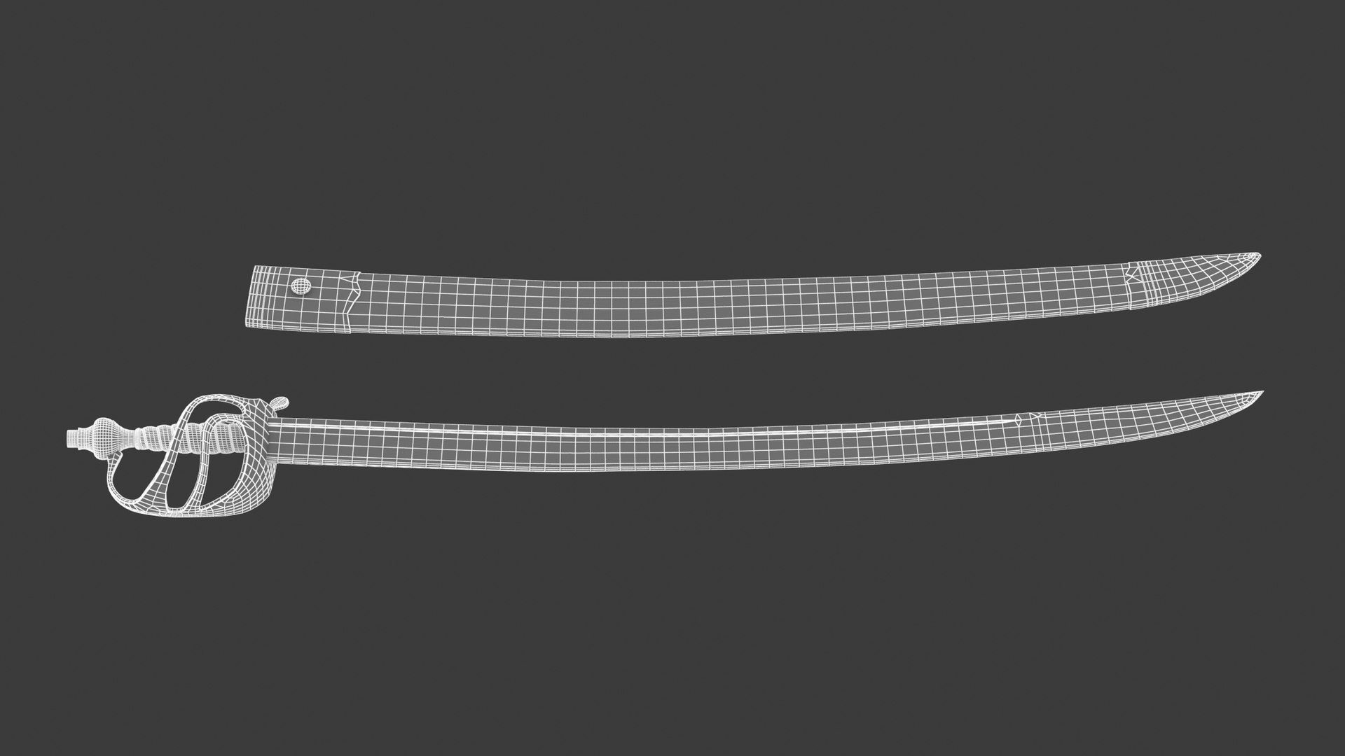 3D Cutlass Model - TurboSquid 1800364