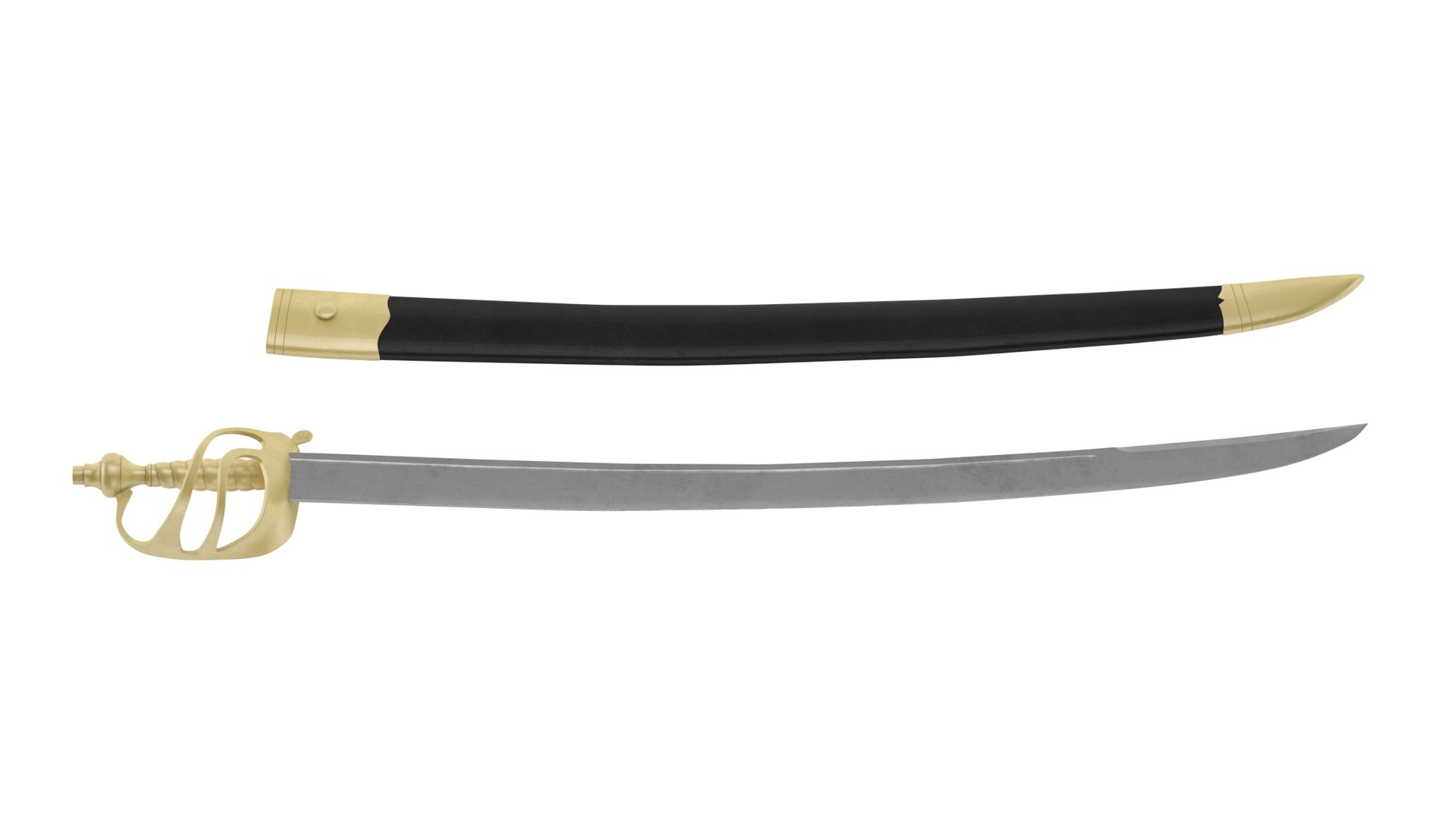 3D Cutlass Model - TurboSquid 1800364