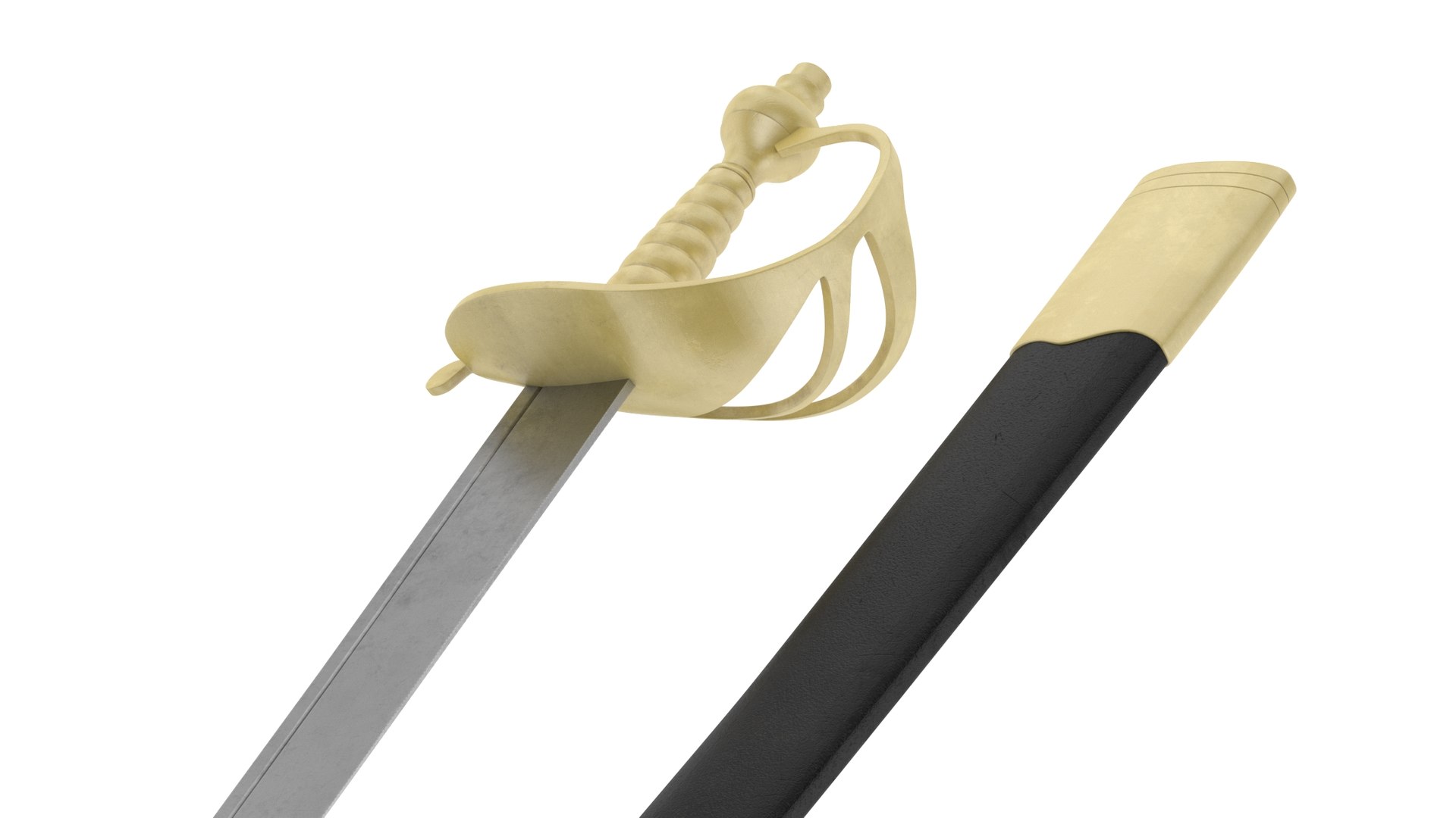 3D Cutlass Model - TurboSquid 1800364