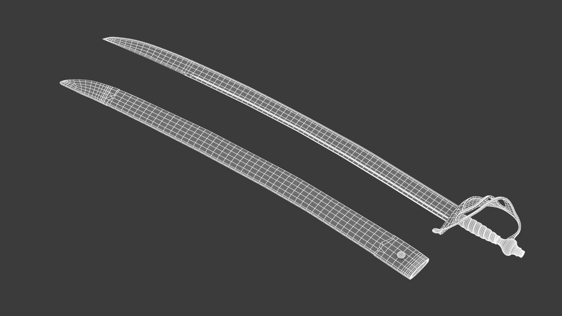 3D Cutlass Model - TurboSquid 1800364