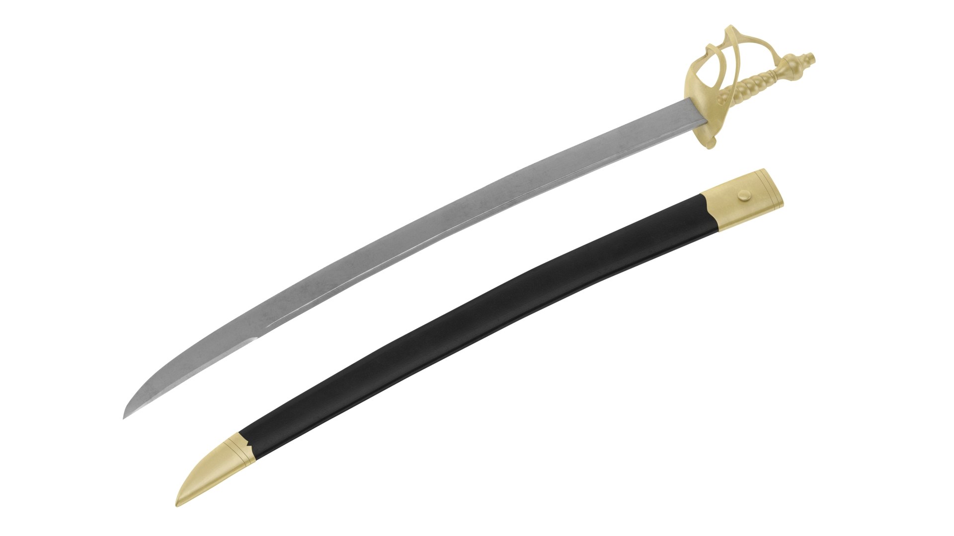 3D Cutlass Model - TurboSquid 1800364