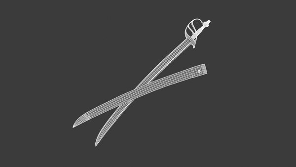 3D Cutlass model - TurboSquid 1800364