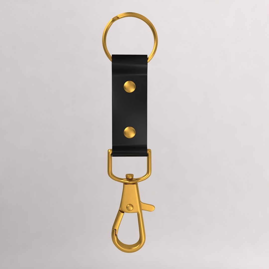 3d Obj Keychain Color