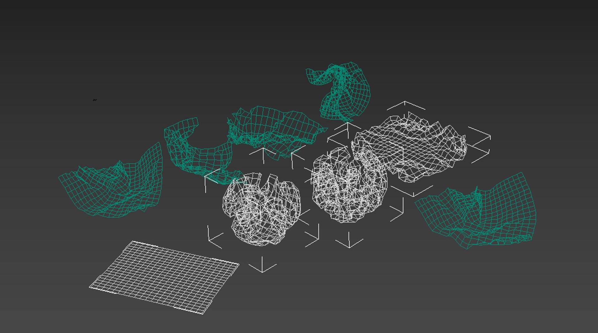 Crumpled Paper 3D Model - TurboSquid 1260069