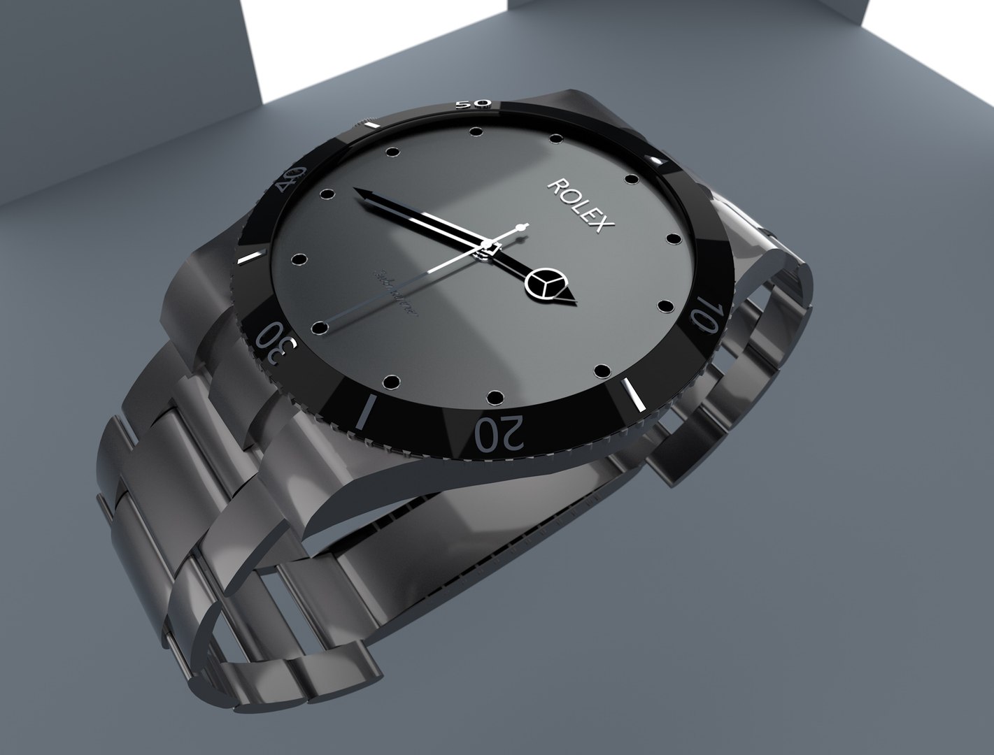 3d model watch