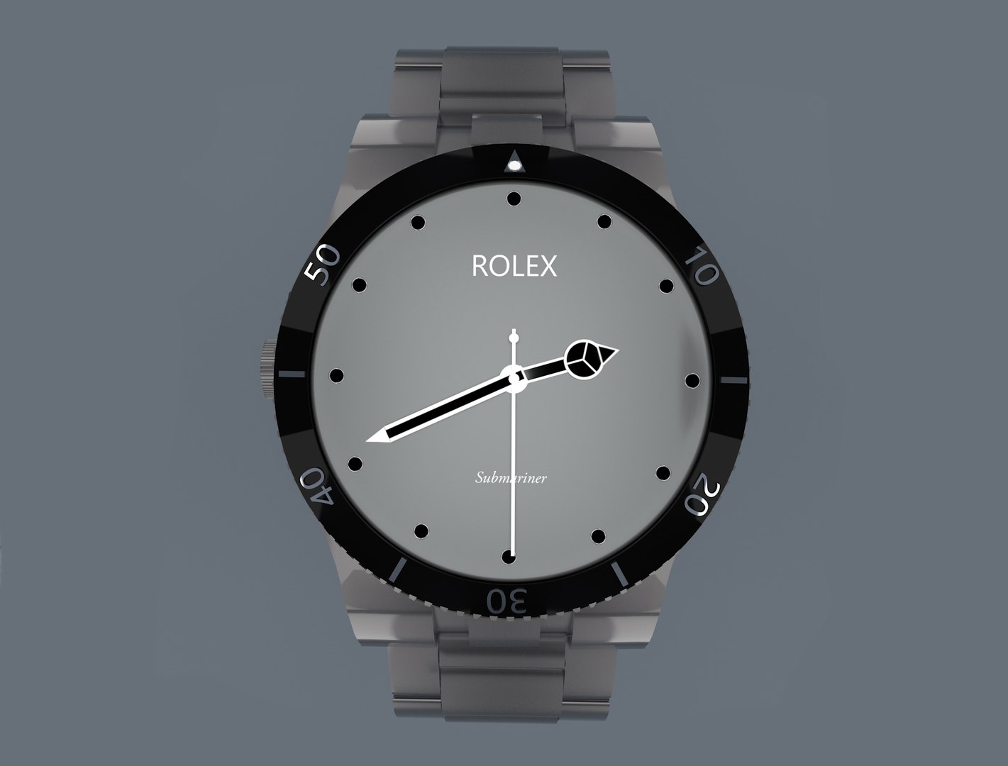 3d model watch