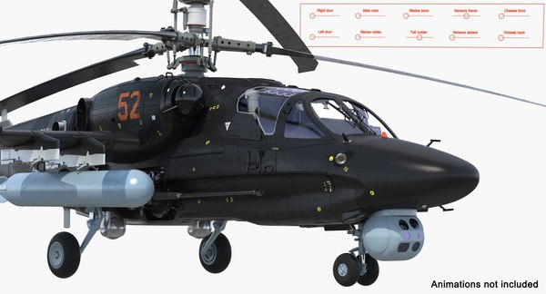Russian military helicopters copters 3D model - TurboSquid 1402210