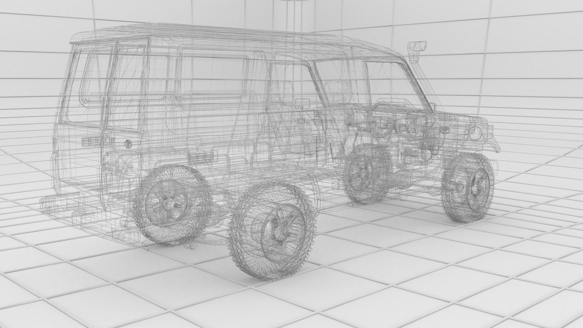 Toyota Land Cruiser 3D Model - TurboSquid 1411238