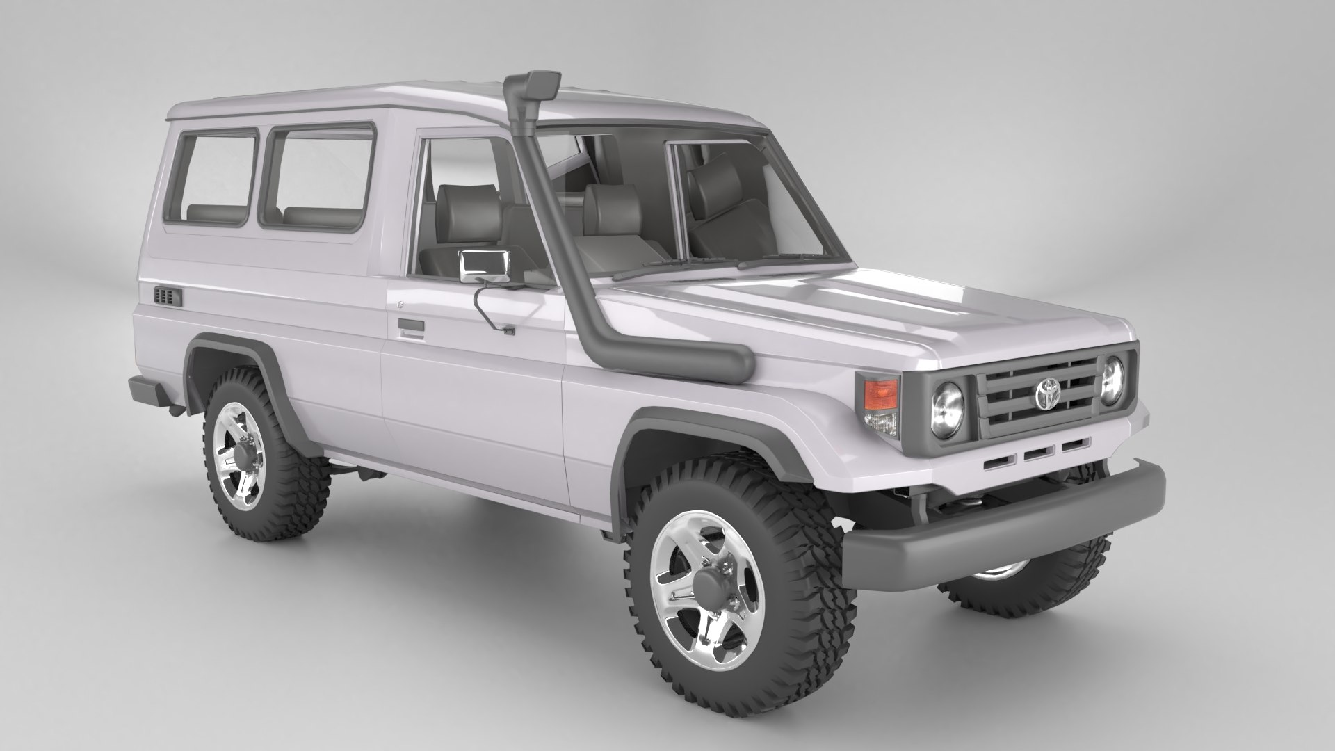 Toyota Land Cruiser 3D Model - TurboSquid 1411238