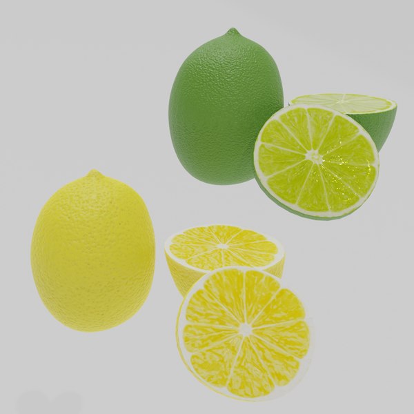 modelo 3d fruta de limon - TurboSquid 2153746