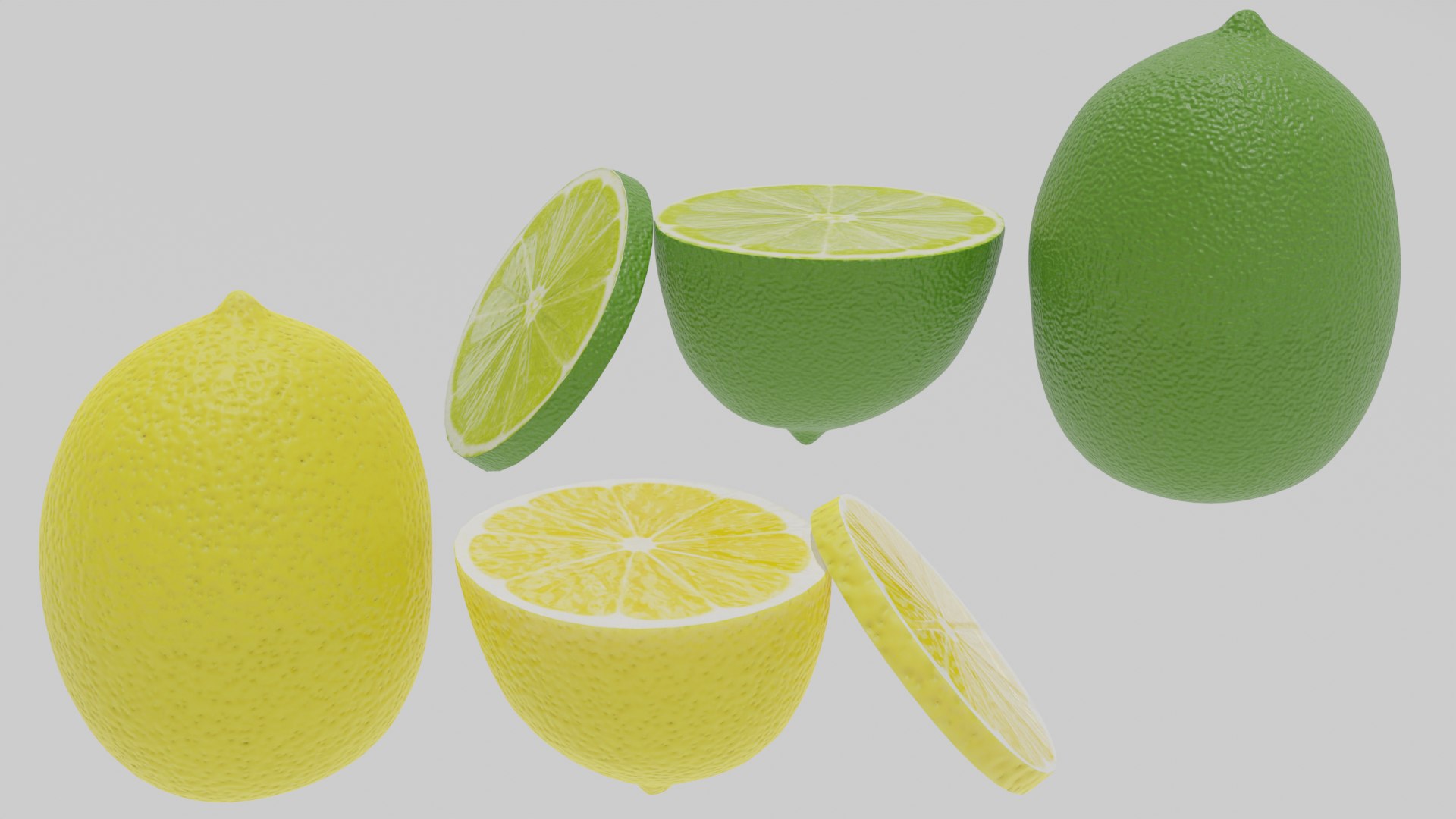 3D Model Lemon Fruit - TurboSquid 2153746