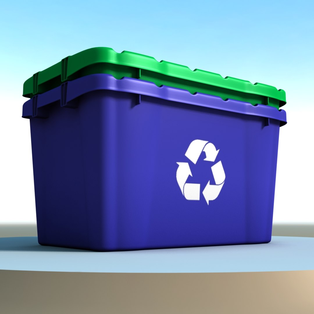 3d Model Recycle Bin