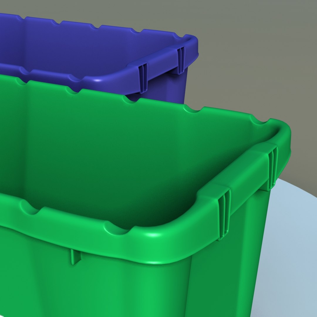 3d Model Recycle Bin