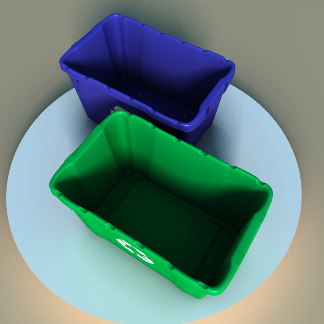 3d Model Recycle Bin