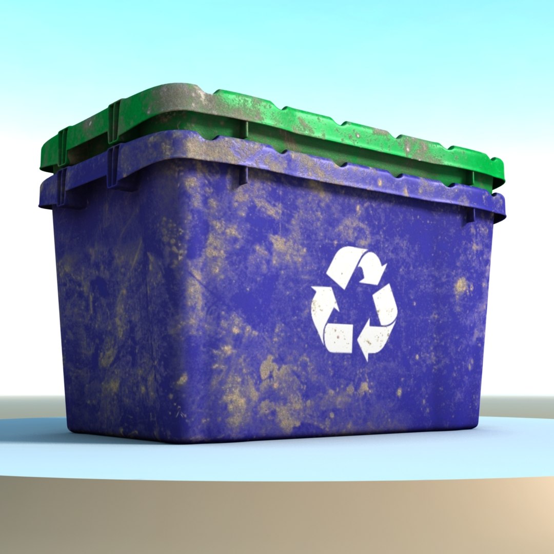 3d Model Recycle Bin